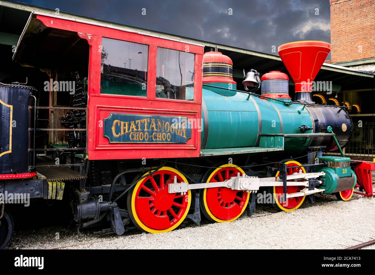 Chattanooga Choo Choo steam locomotive made famous by the song recorded ...