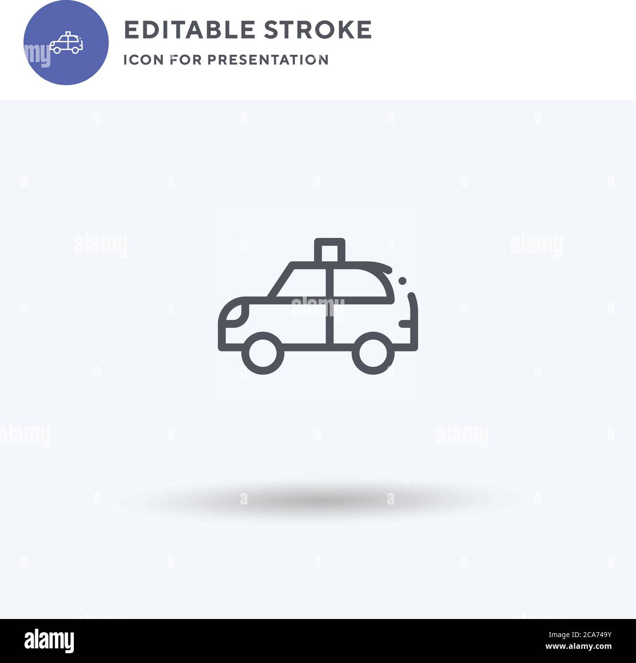 Patrol icon vector, filled flat sign, solid pictogram isolated on white ...