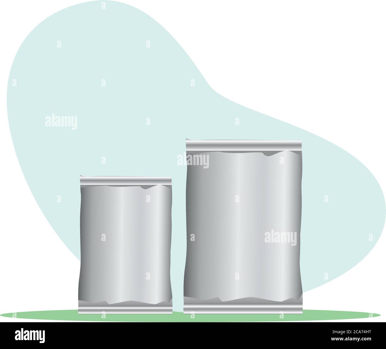 gray set packing bags products icons vector illustration design Stock ...