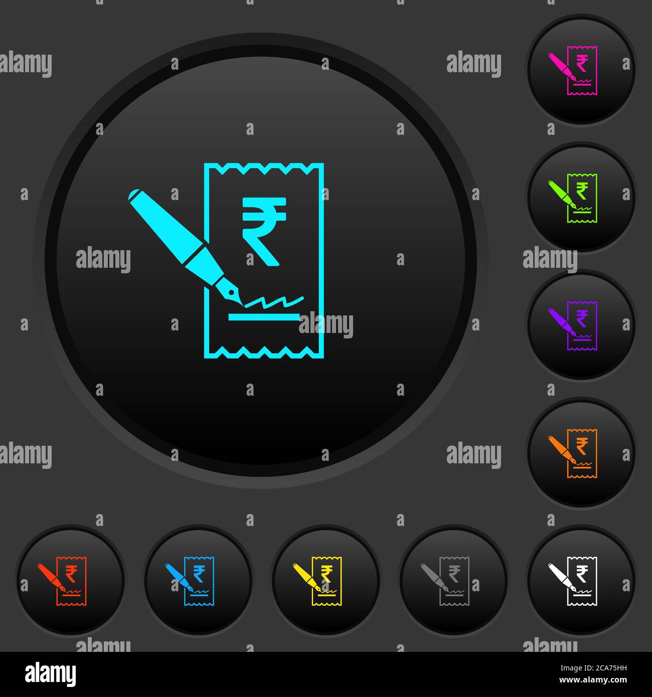 Cheque circular hi-res stock photography and images - Alamy
