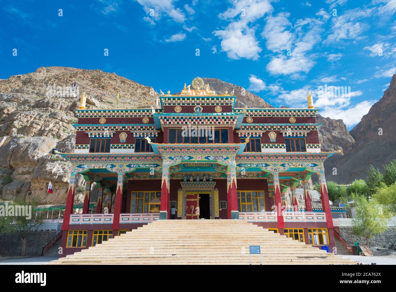 Himachal Pradesh, India - Sakya Kaza Monestry in Kaza, Spiti, Himachal ...