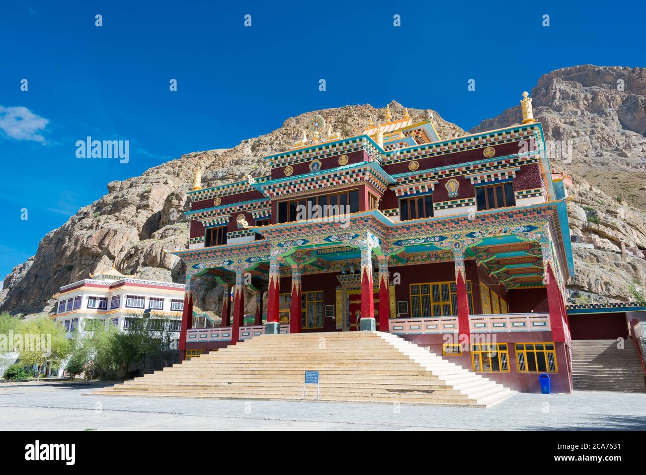 Himachal Pradesh, India - Sakya Kaza Monestry in Kaza, Spiti, Himachal ...