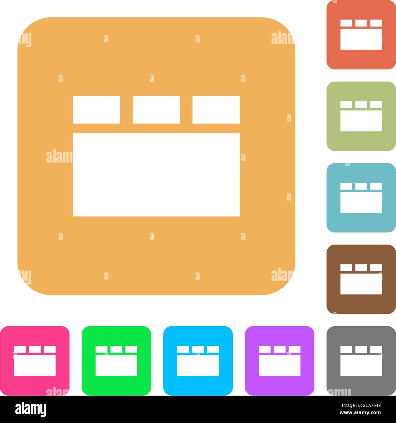 Tabbed layout hi-res stock photography and images - Alamy