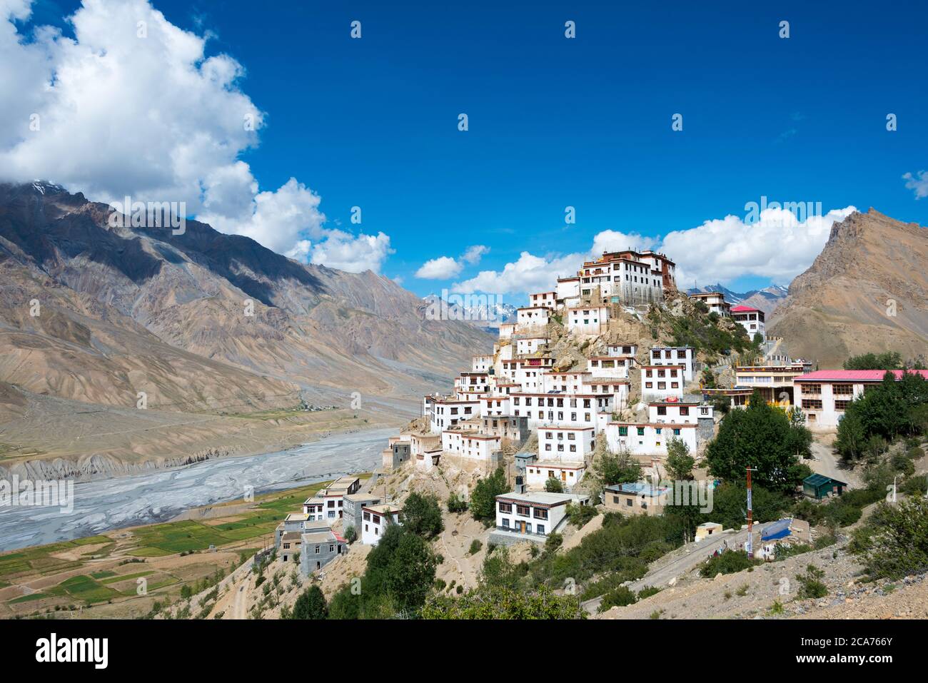 Himachal Pradesh, India - Key Monastery in Spiti, Himachal Pradesh ...