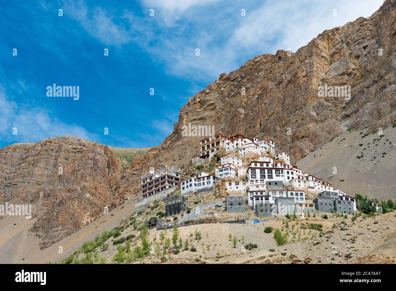 Himachal Pradesh, India - Key Monastery in Spiti, Himachal Pradesh ...