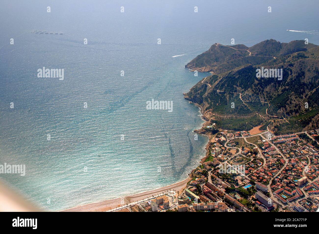 View island majorca from plane hi-res stock photography and images - Alamy