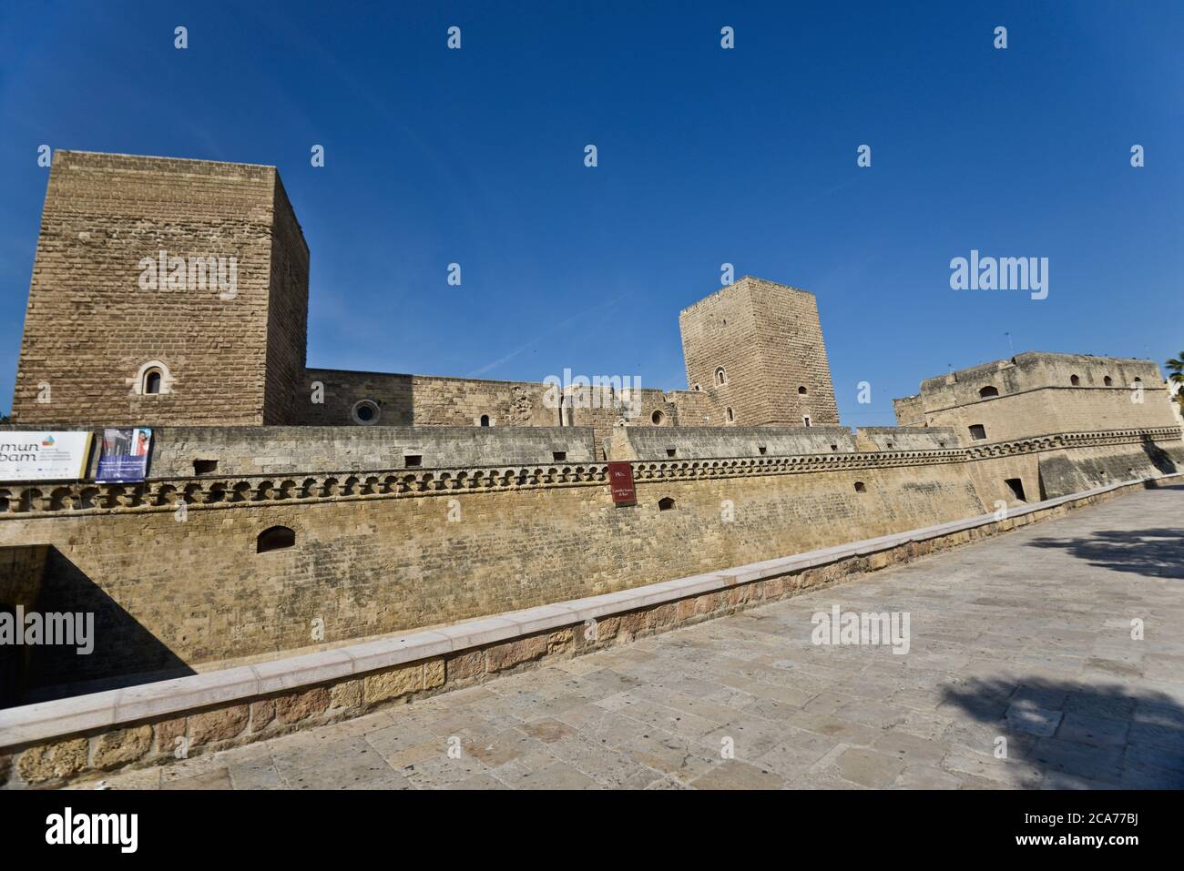 Castello Svevo di Bari (Bari Castle), Italy Stock Photo - Alamy