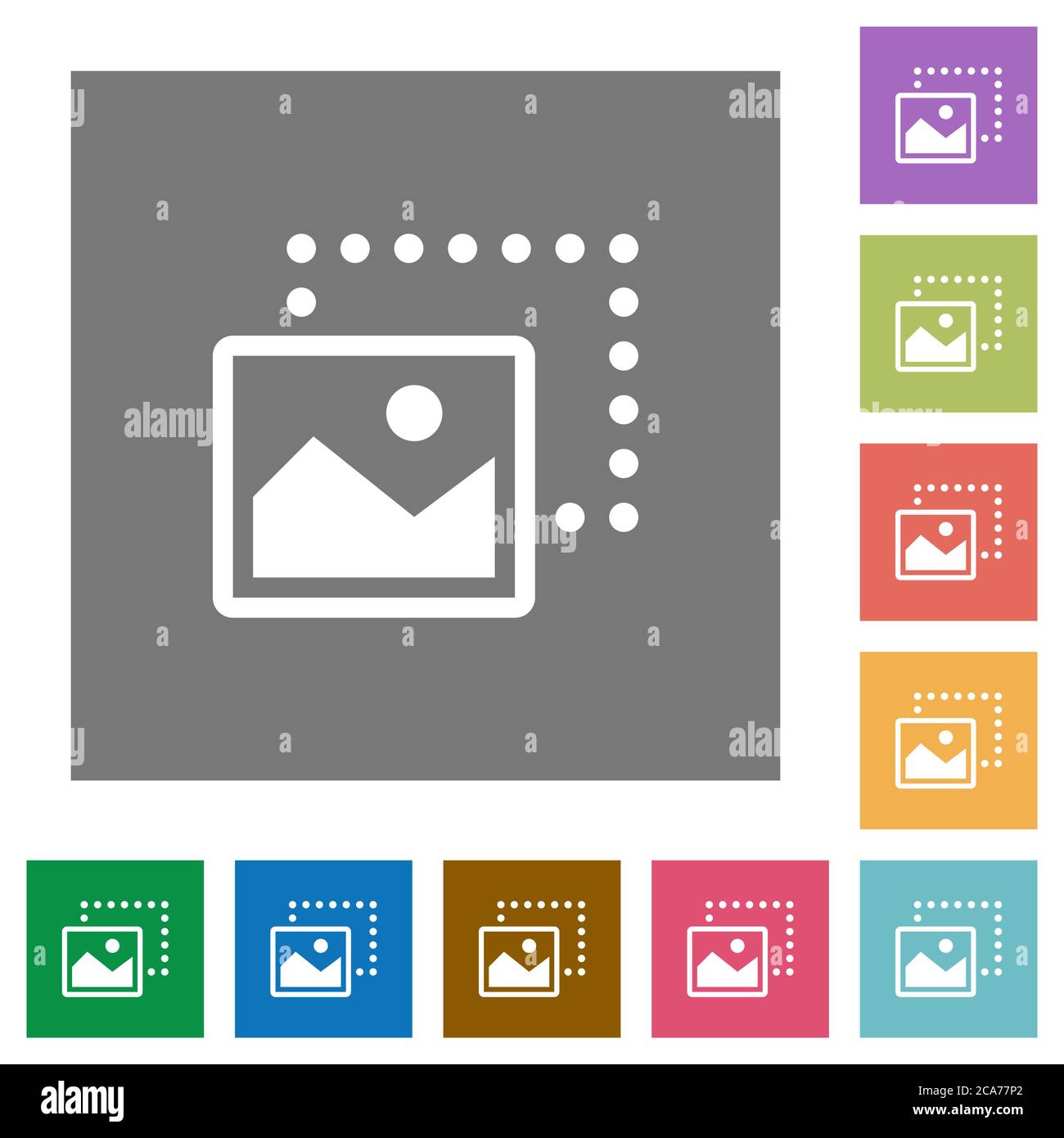 Bottom left on frame Stock Vector Images - Alamy