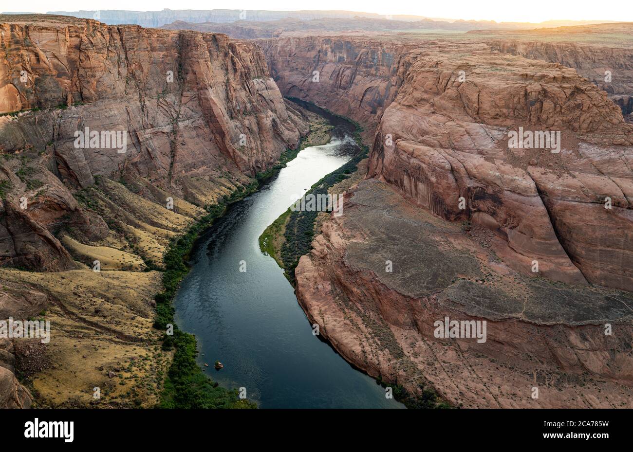 Horseshoe bend Glen Canyon. West USA. Canyon. Horse Shoe Bend on ...