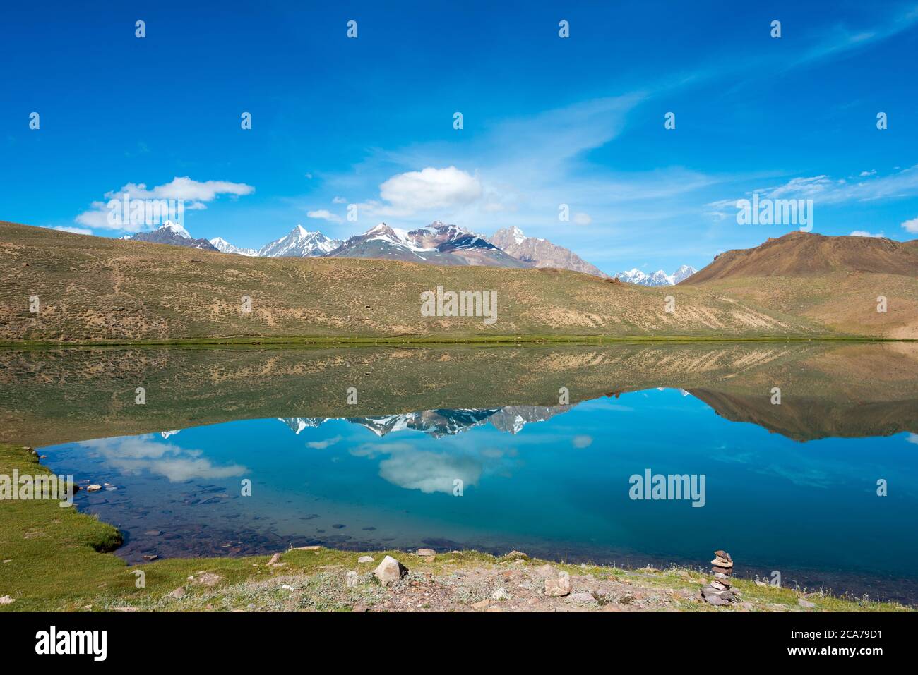 Himachal Pradesh, India - Chandra Taal (Moon Lake) in Lahaul and Spiti ...