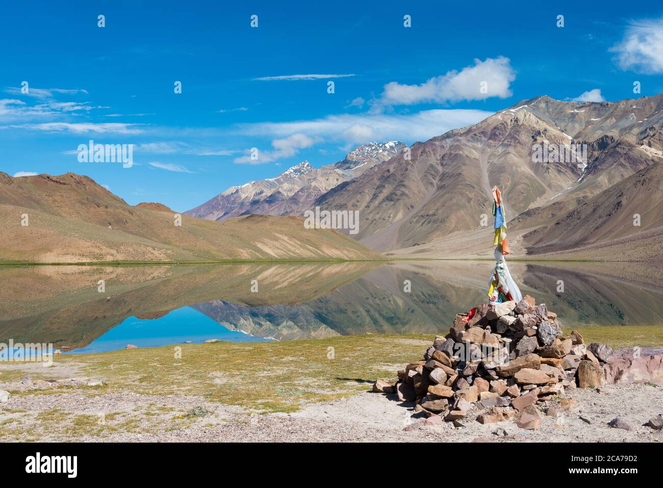 Himachal Pradesh, India - Chandra Taal (Moon Lake) in Lahaul and Spiti ...