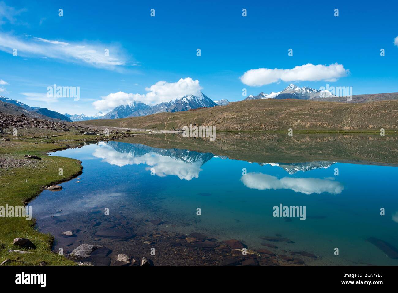 Himachal Pradesh, India - Chandra Taal (Moon Lake) in Lahaul and Spiti ...