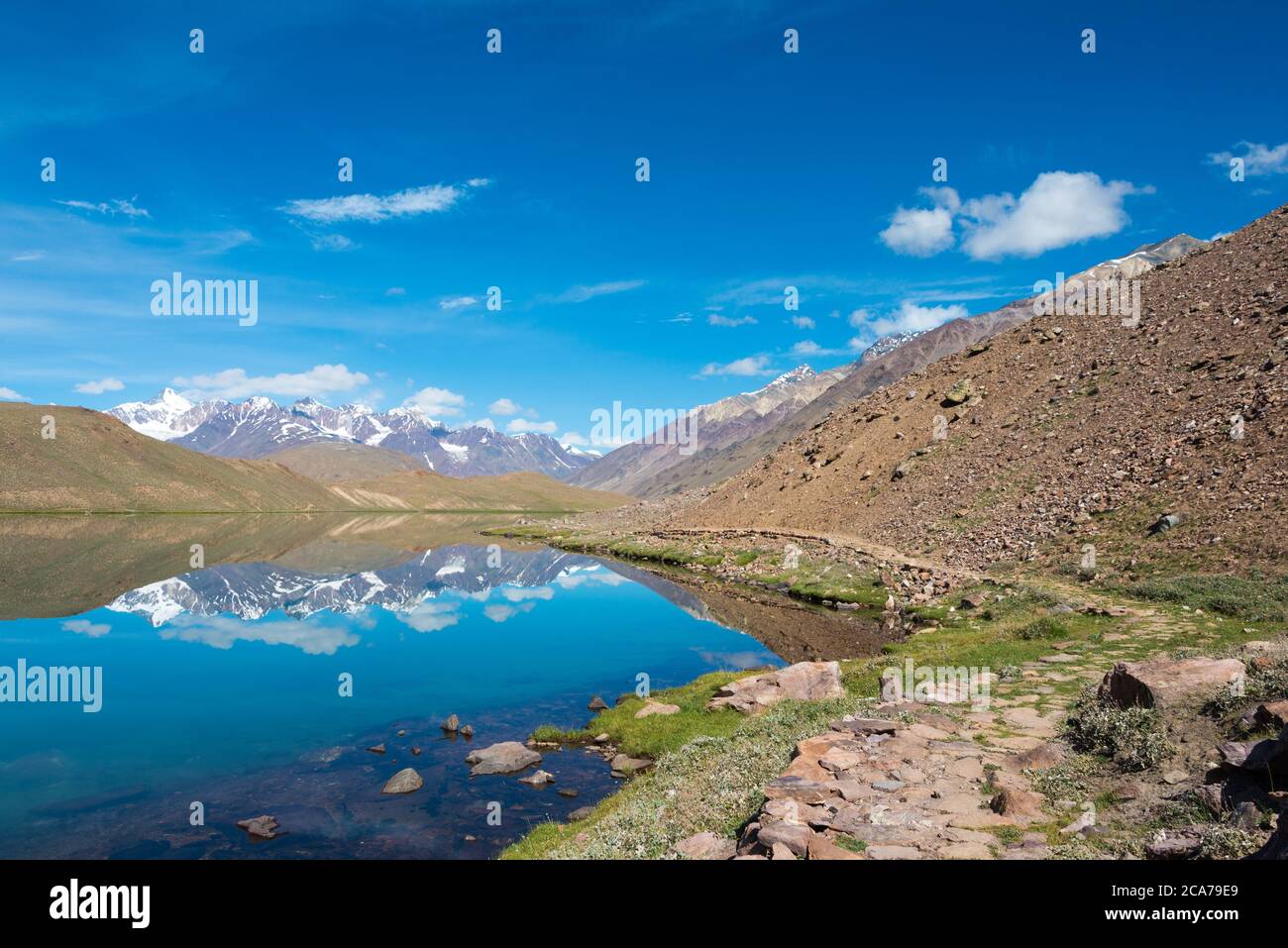 Himachal Pradesh, India - Chandra Taal (Moon Lake) in Lahaul and Spiti ...