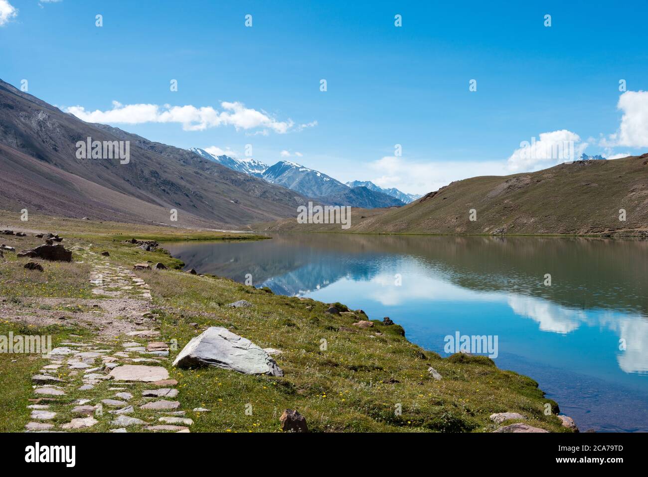 Himachal Pradesh, India - Chandra Taal (Moon Lake) in Lahaul and Spiti ...