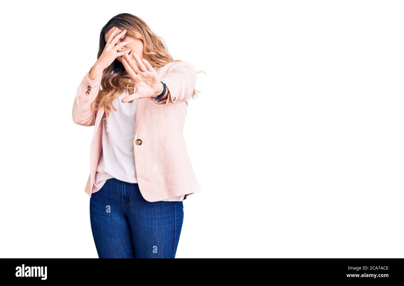 Embarrassed employee Cut Out Stock Images & Pictures - Alamy