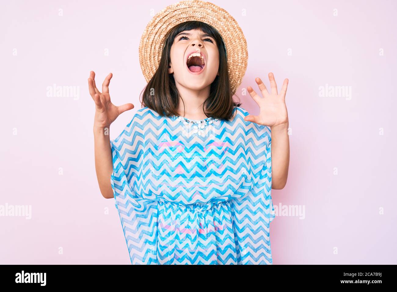 Girl child upset mad hat hi-res stock photography and images - Alamy