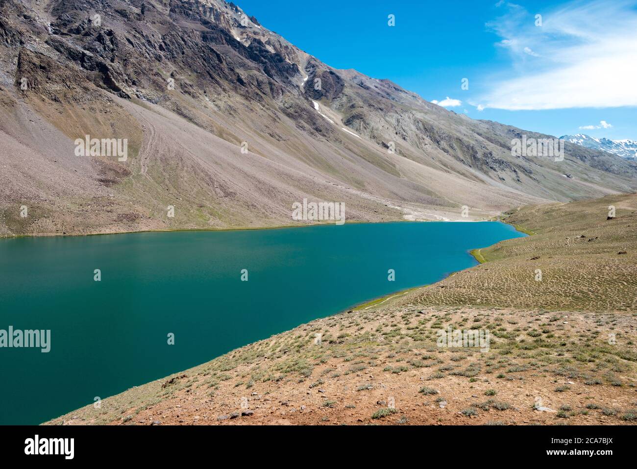 Himachal Pradesh, India - Chandra Taal (Moon Lake) in Lahaul and Spiti ...
