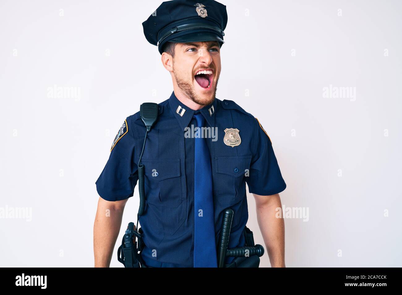 Angry Police Officer