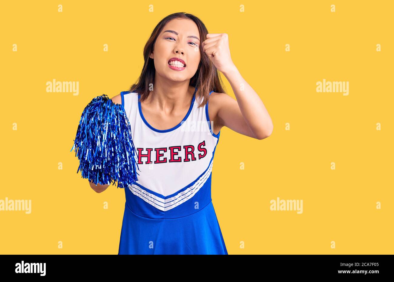 Cheer leader shouting hi-res stock photography and images - Alamy