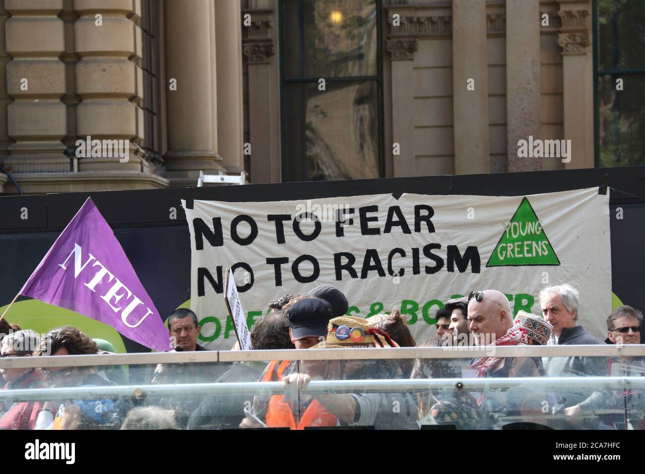 Rally against racism in Sydney, Australia Stock Photo - Alamy
