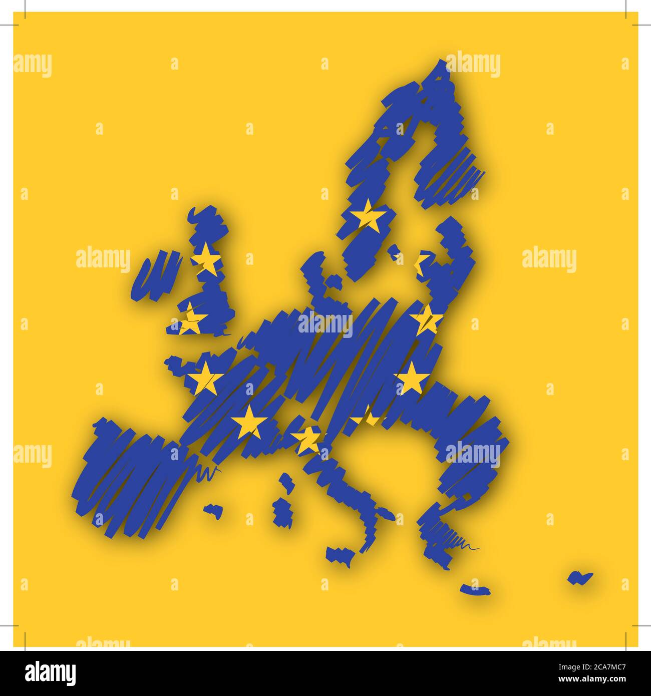 Map sketch Europe Stock Vector Image & Art - Alamy