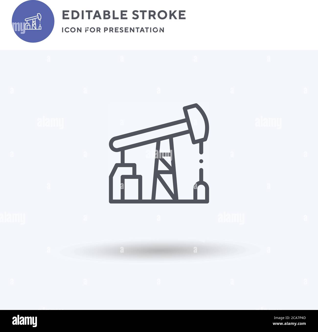 Oil Industry icon vector, filled flat sign, solid pictogram isolated on ...