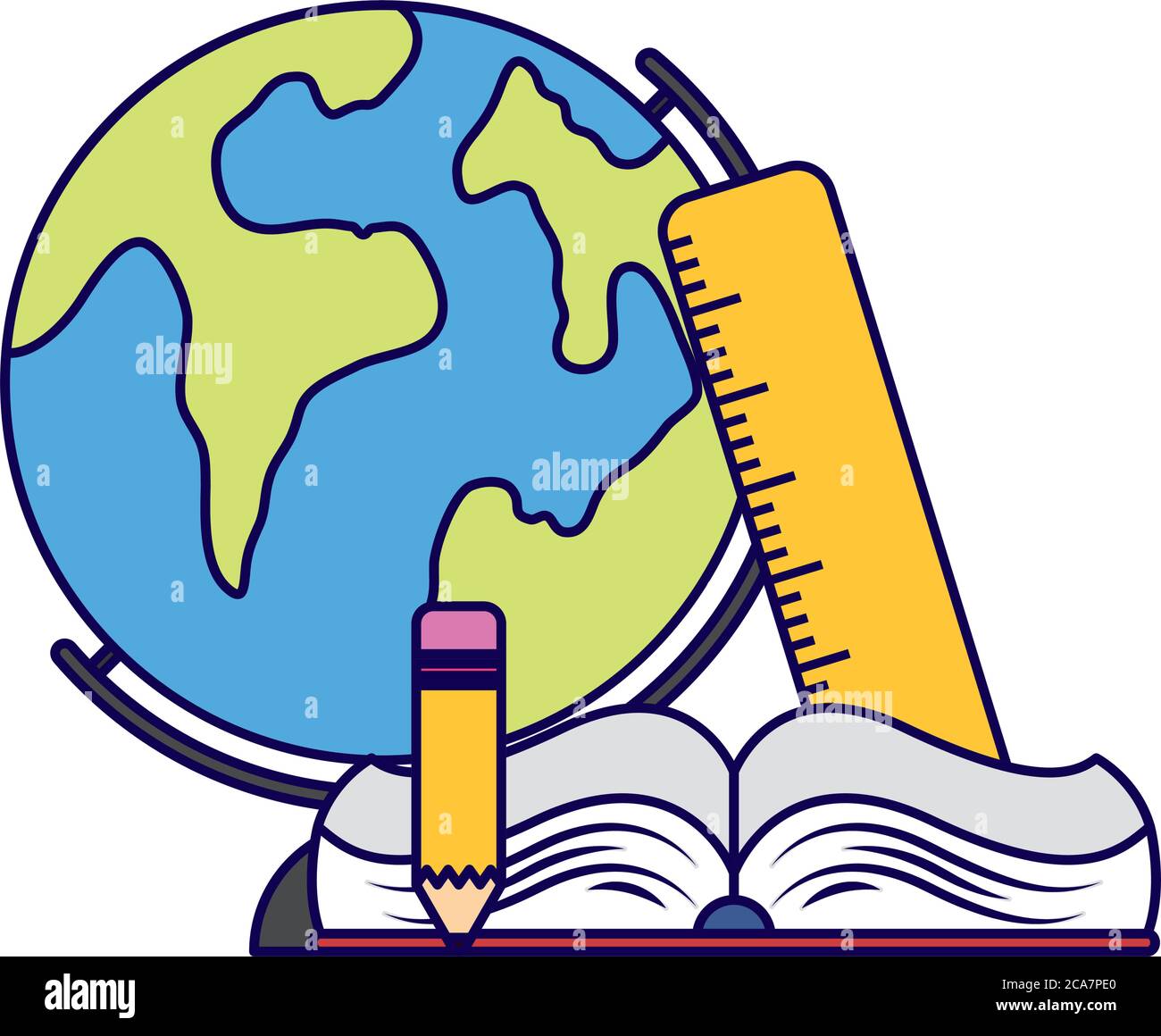 Social Studies Classroom Materials Clipart