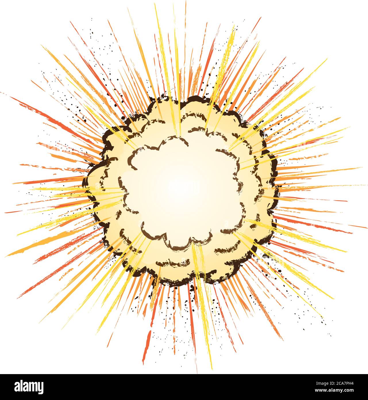 Blast radius Stock Vector Images - Alamy