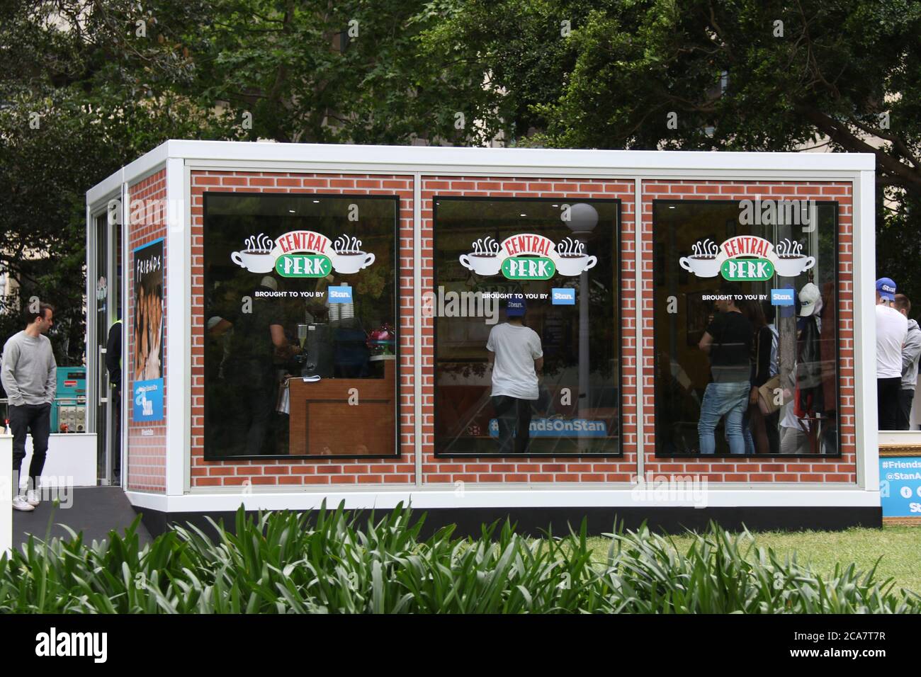 Friends Cafe in Hyde Park, Sydney, NSW, Australia Stock Photo - Alamy
