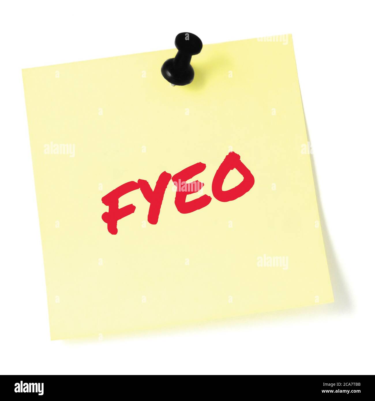 For your eyes only initialism FYEO red marker written acronym text ...