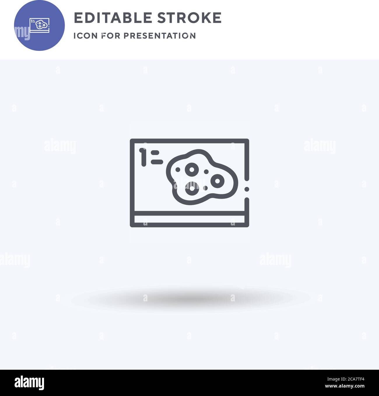 Microscope Slides icon vector, filled flat sign, solid pictogram ...