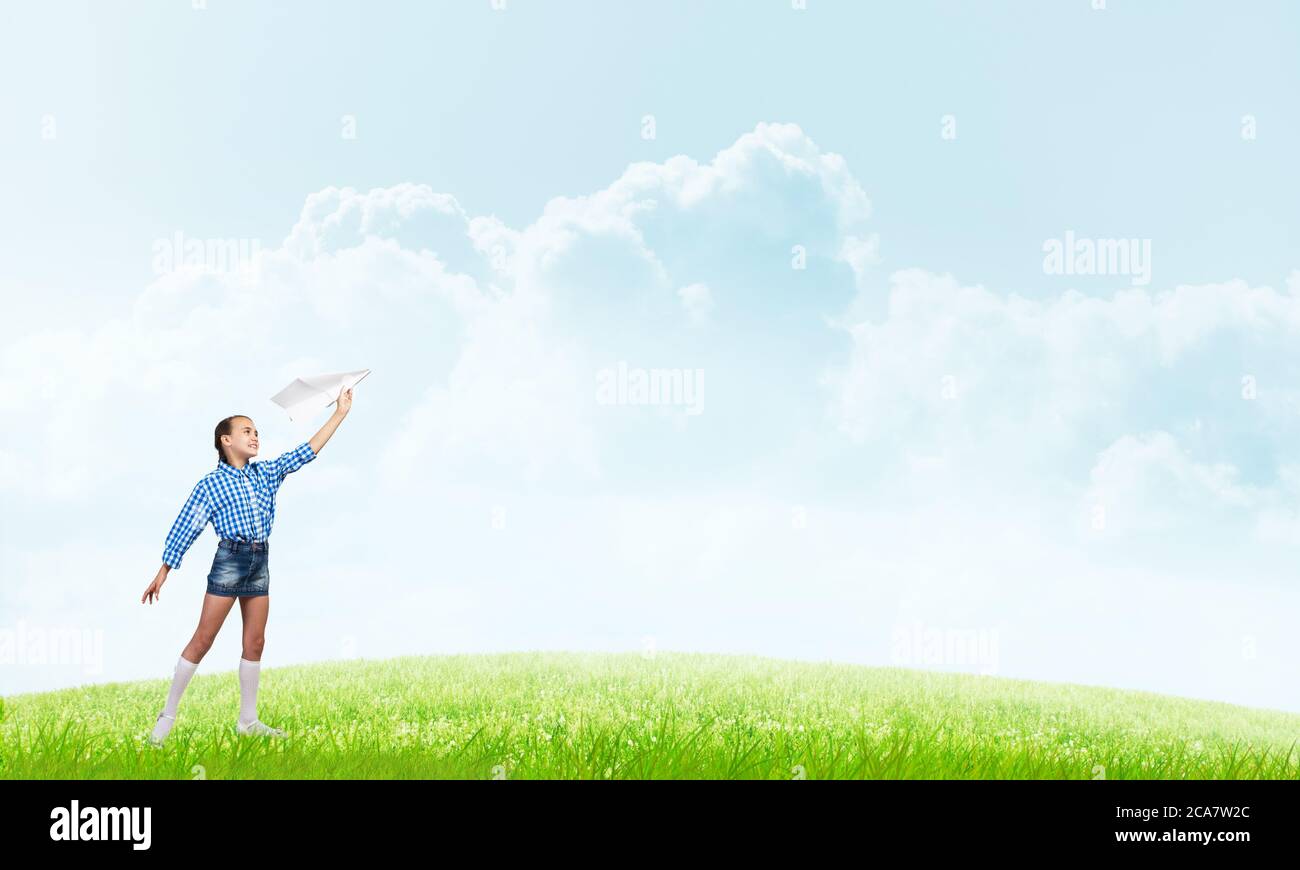 Happy careless childhood Stock Photo - Alamy