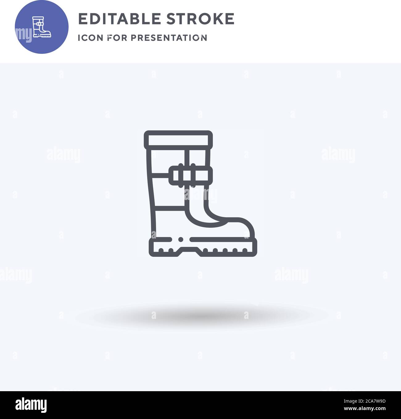 Boots icon vector, filled flat sign, solid pictogram isolated on white ...