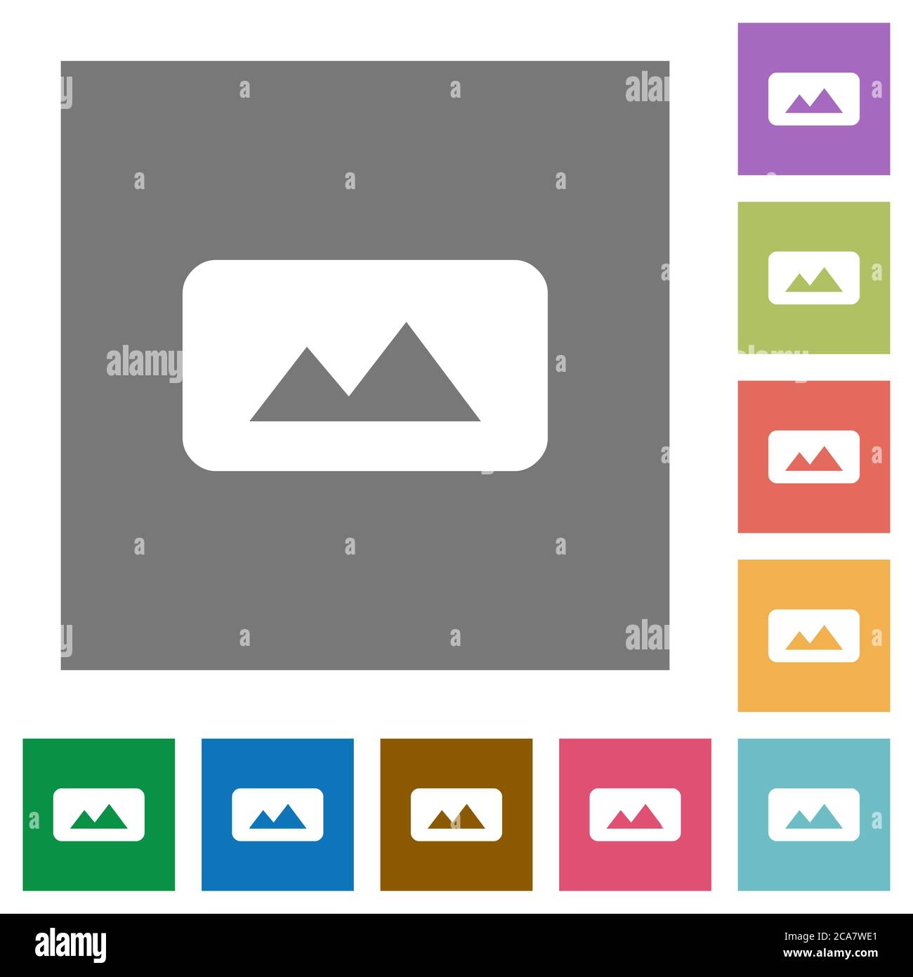 Monochromatic painting Stock Vector Images - Alamy