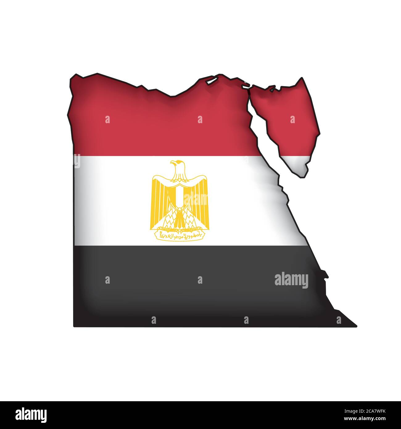 map flag Egypt Stock Vector Image & Art - Alamy