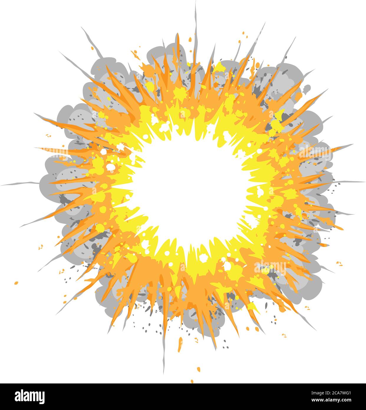 Blast radius Stock Vector Images - Alamy