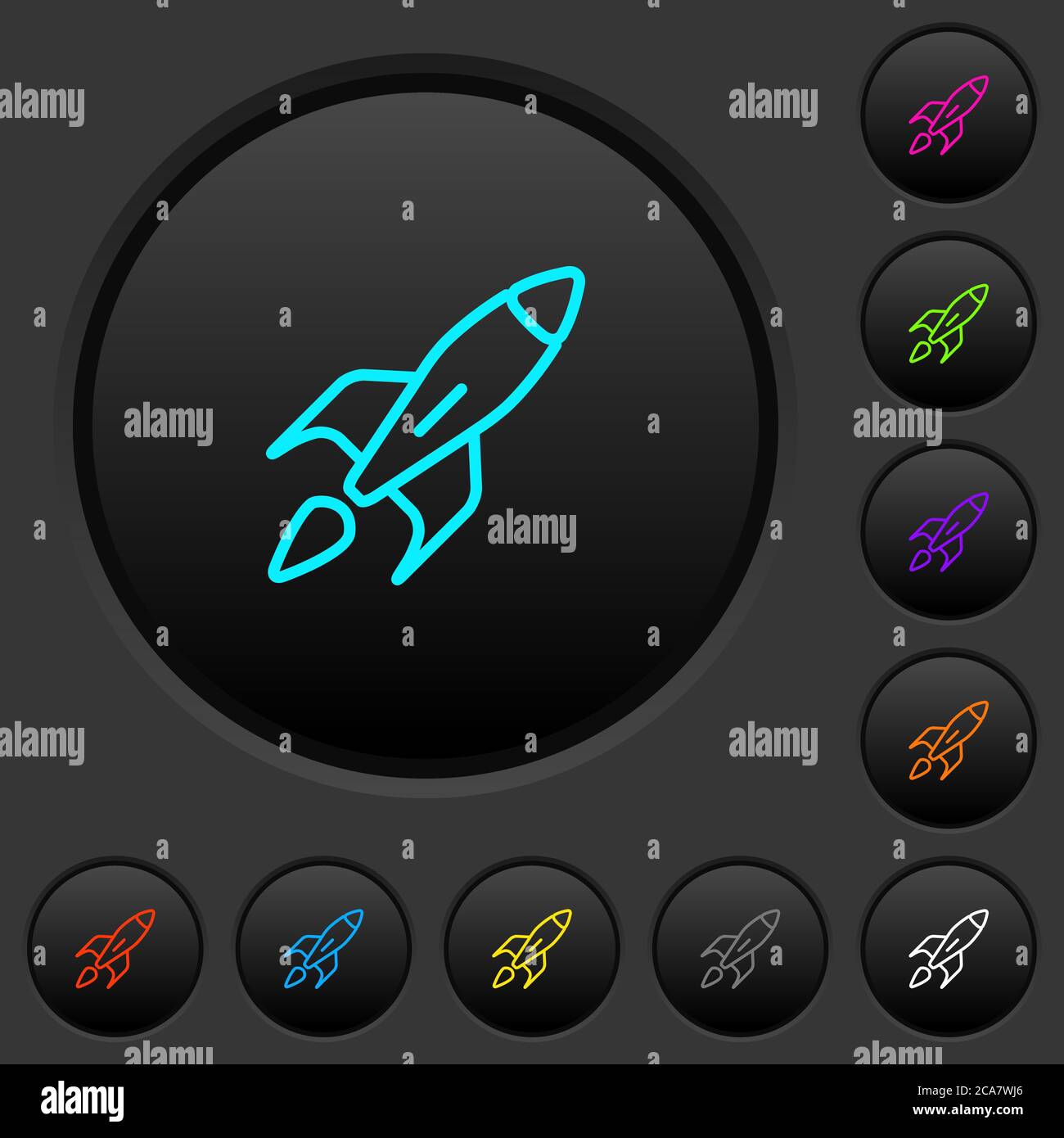 Missle engine Stock Vector Images - Alamy