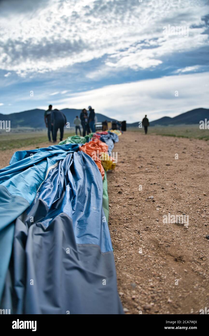 Deflated Hot Air Balloon High Resolution Stock Photography and Images ...