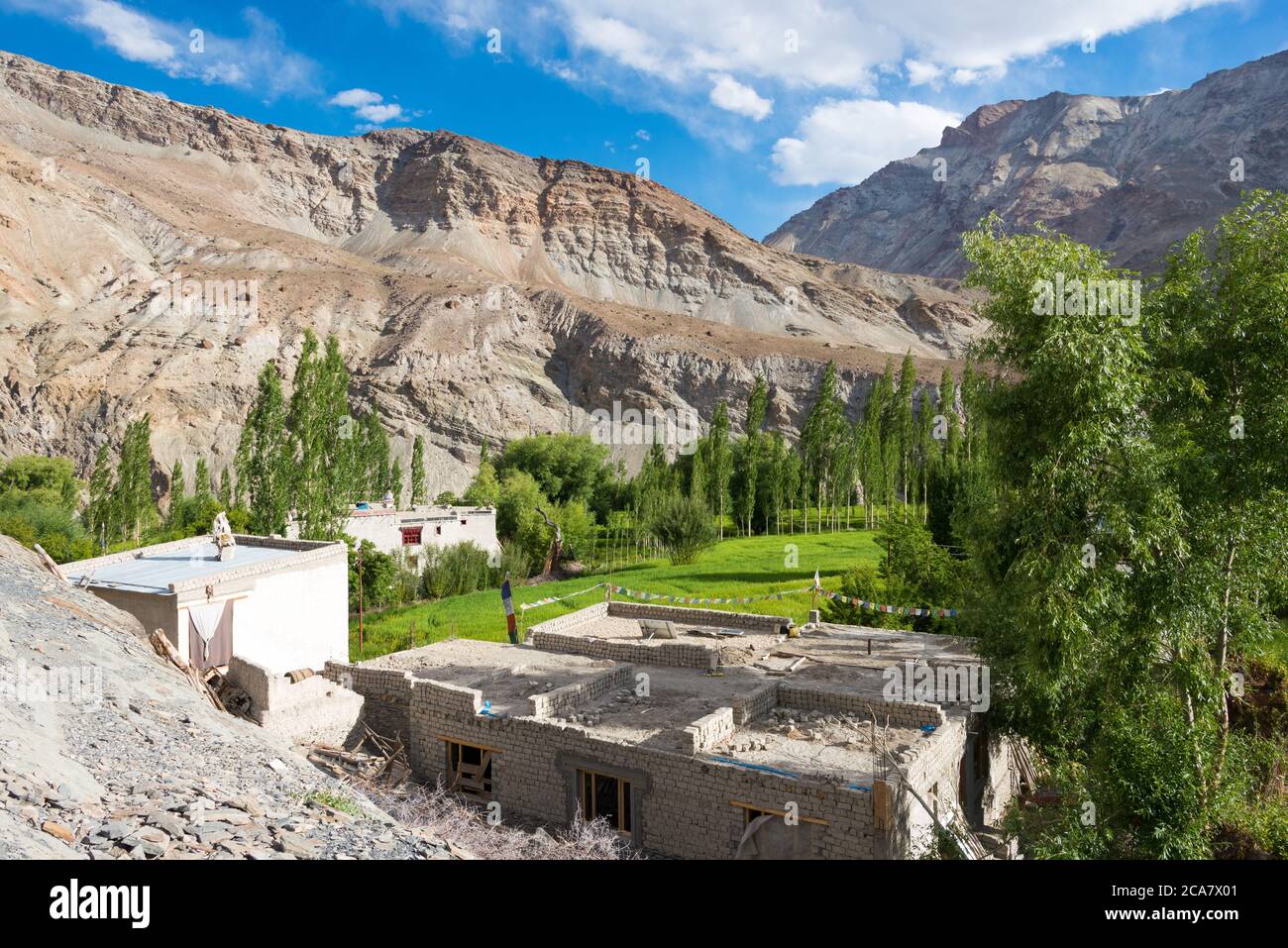 Ladakh, India - Chilling Village in Leh, Ladakh, Jammu and Kashmir ...