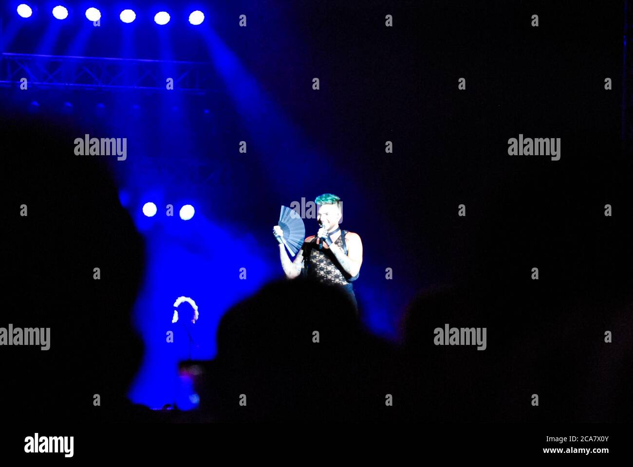 Queen at the 2016 Singapore F1 Grand Prix Stock Photo - Alamy