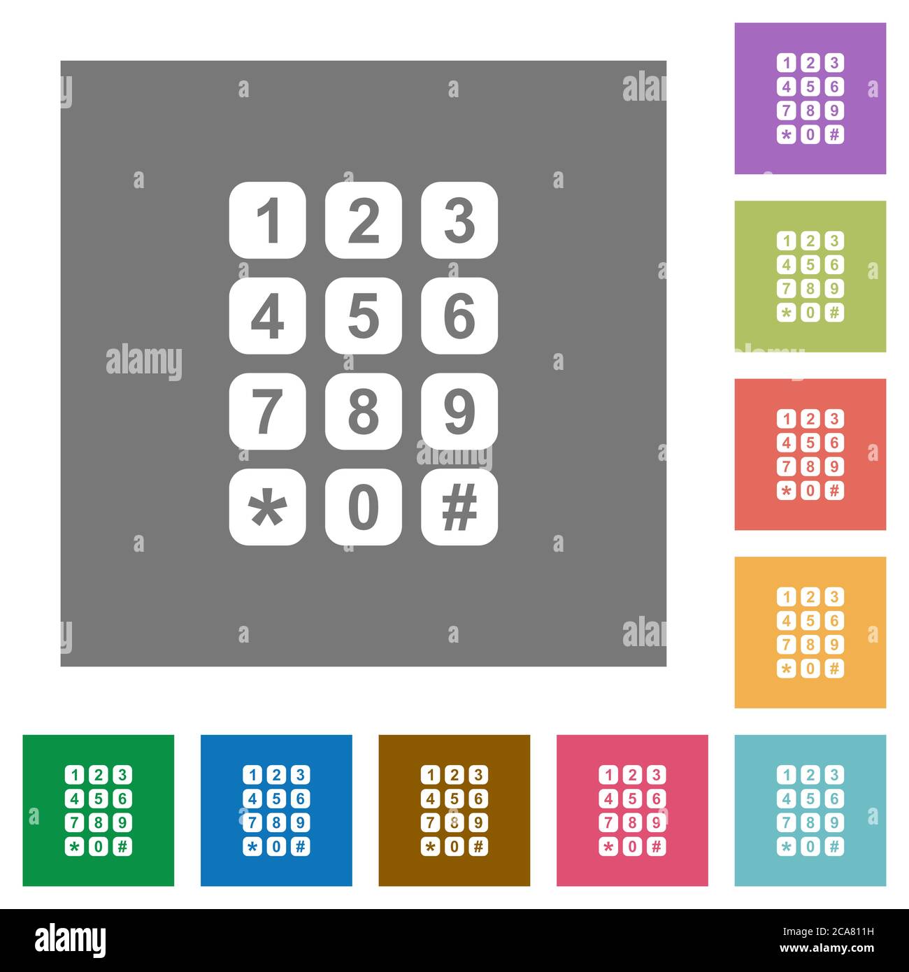 Three pin square Stock Vector Images - Alamy