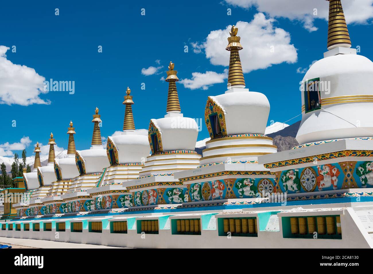Ladakh, India - Tibetan Stupa at The Dalai Lama's Palace (JIVETSAL ...