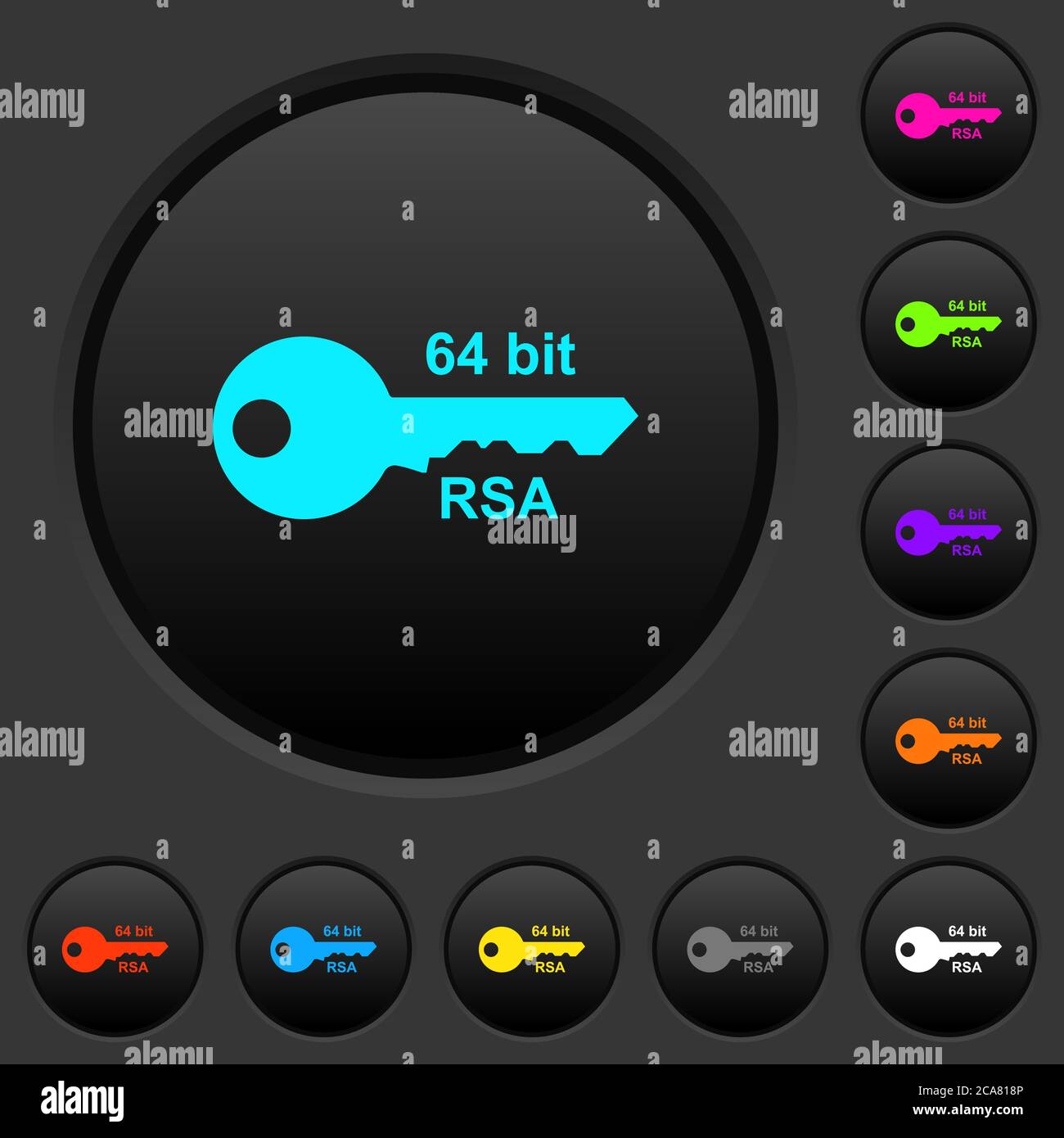 64 bit Stock Vector Images - Alamy