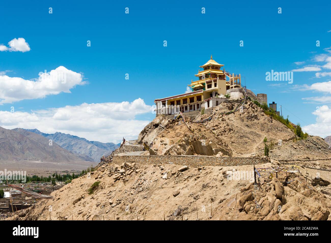 Ladakh, India - Zangdok Palri Monastery in Choglamsar, Ladakh, Jammu ...