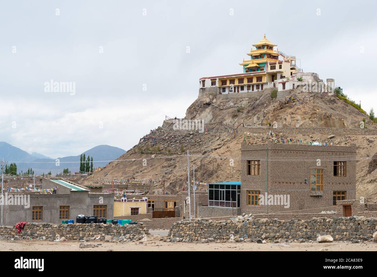 Ladakh, India - Zangdok Palri Monastery in Choglamsar, Ladakh, Jammu ...