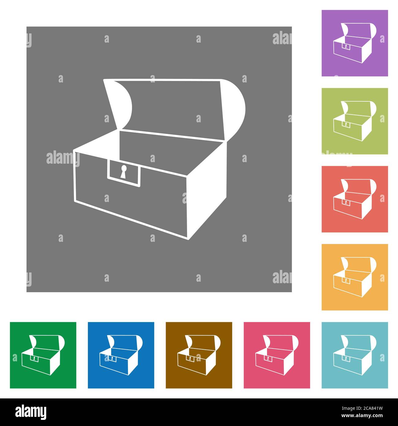 Vintage coffer Stock Vector Images - Alamy