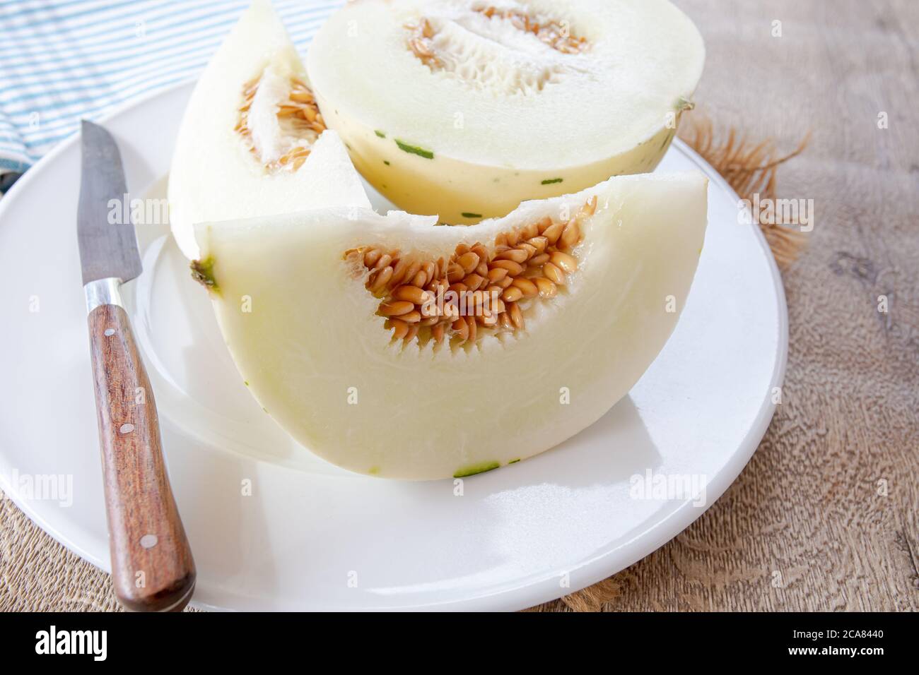 Branco melon hi-res stock photography and images - Alamy