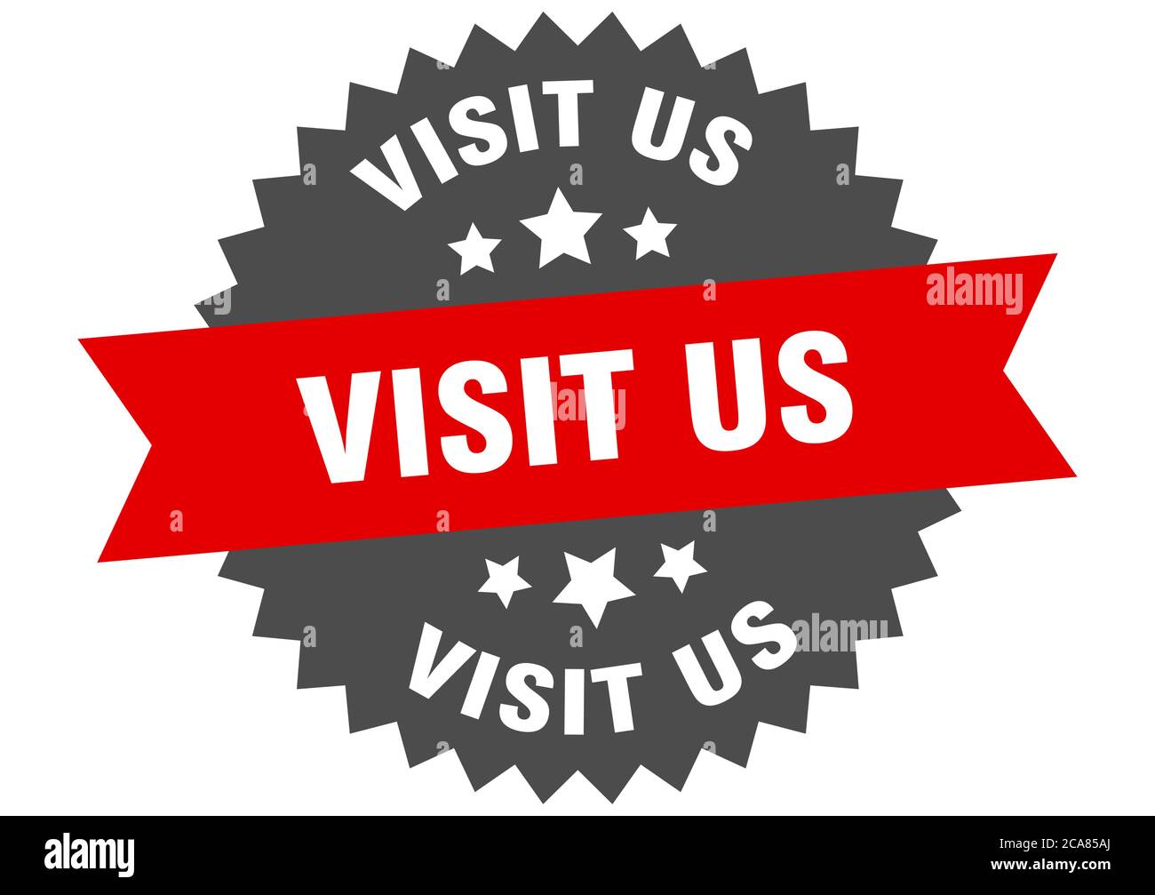 Visit us button Stock Vector Images - Alamy