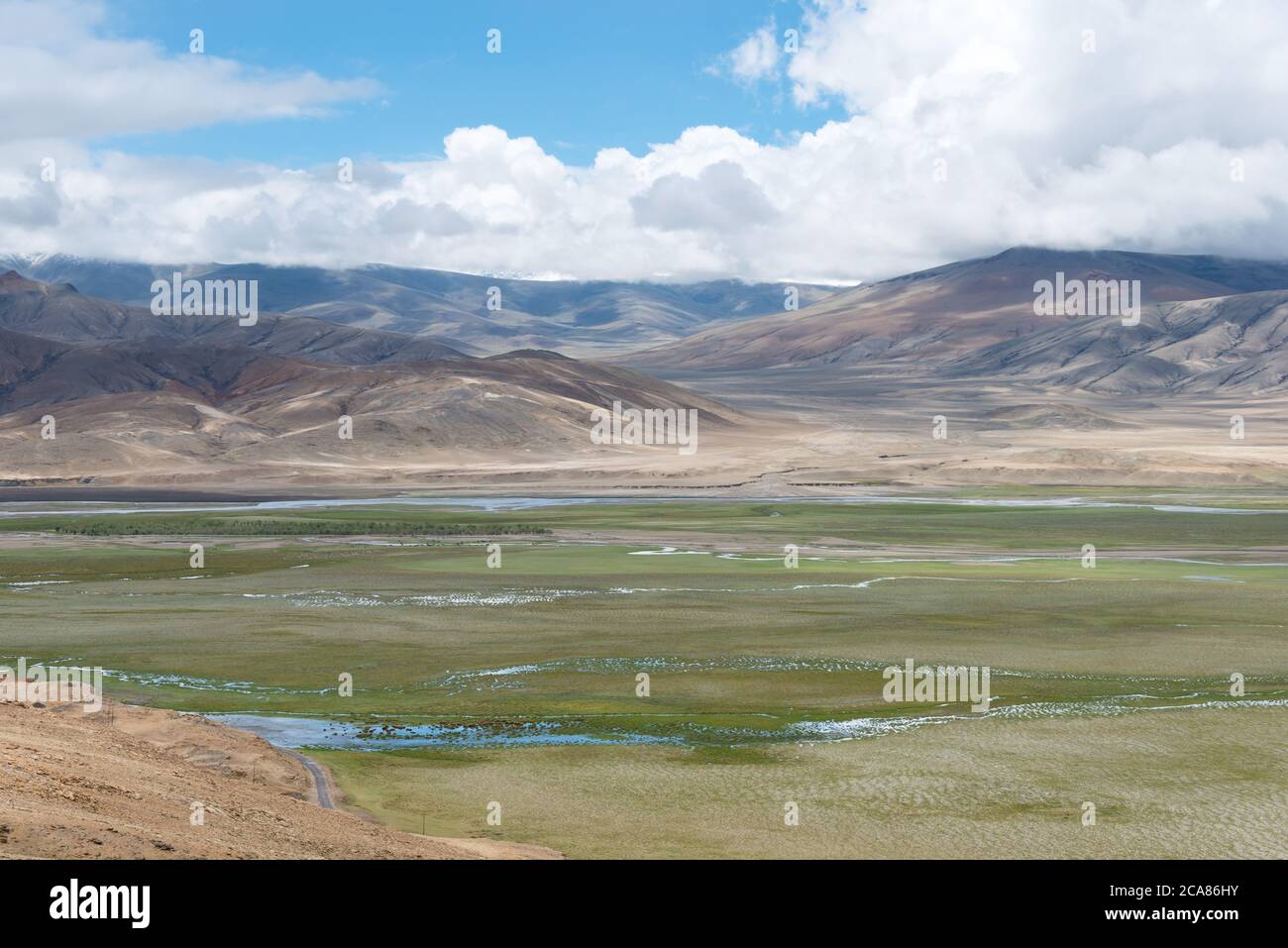 Ladakh, India - Beautiful scenic view from Hanle Village in Ladakh ...