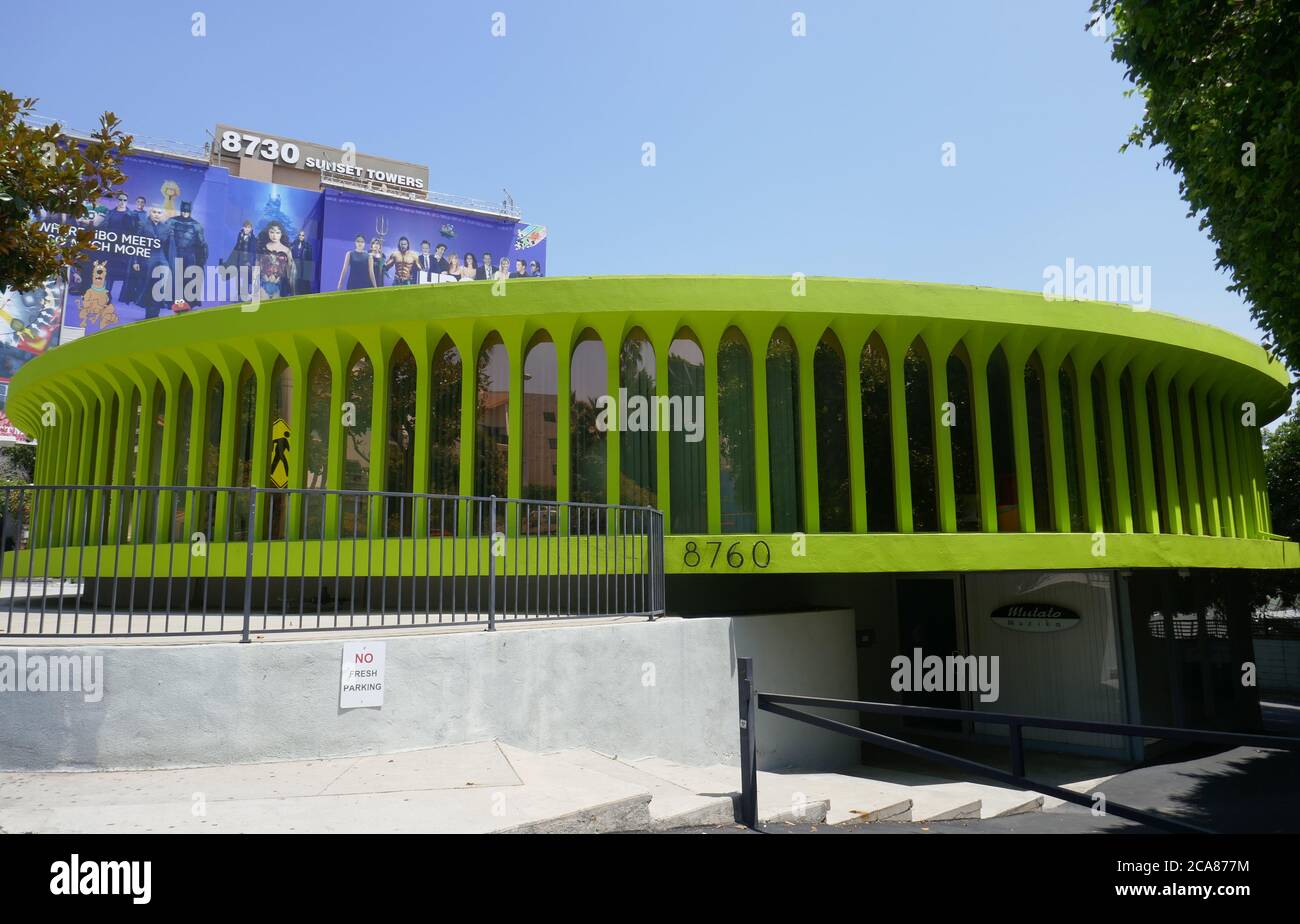 West Hollywood, California, USA 4th August2020 A general view of ...